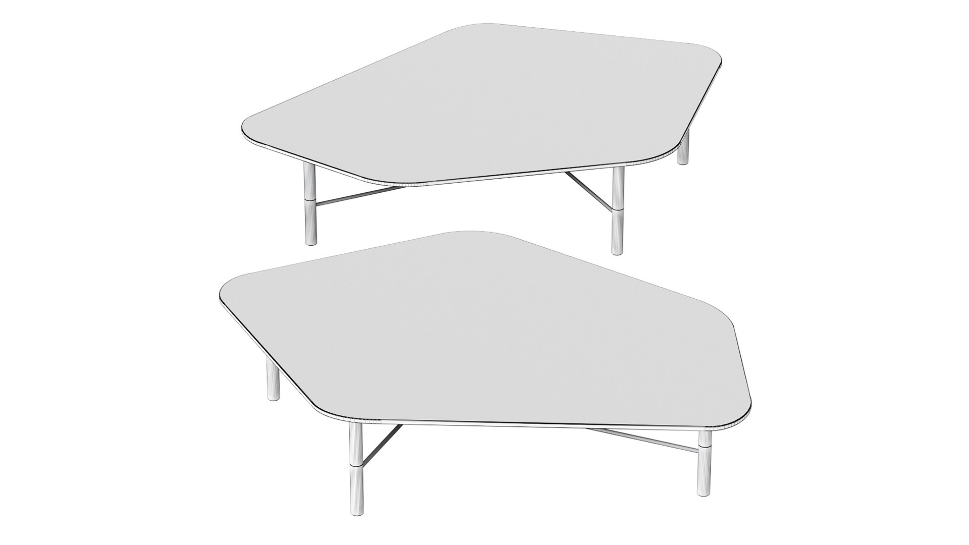 3D model Shanghai Cantori Coffee Table - TurboSquid 2111767