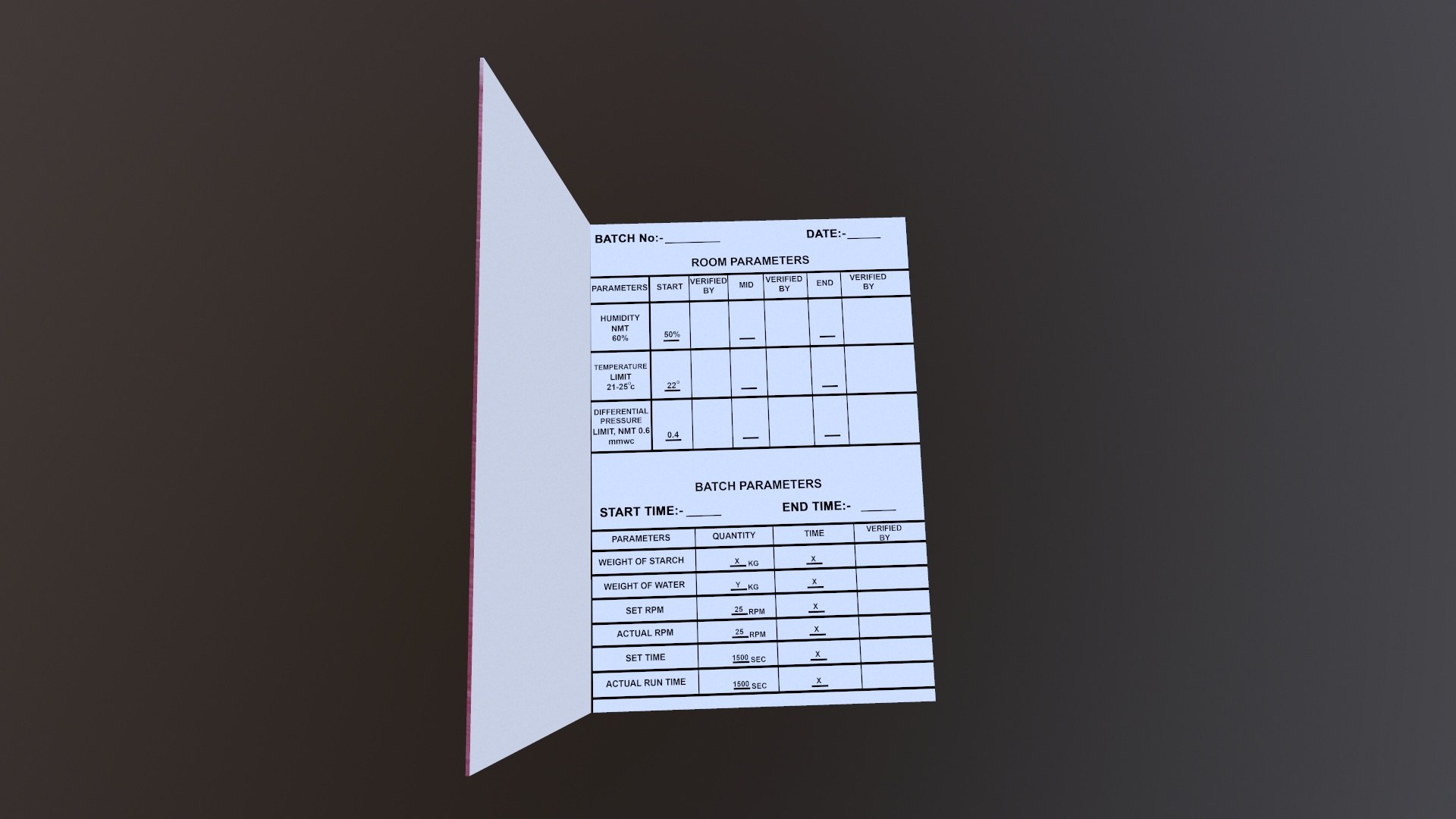 Log Book 3D Model - TurboSquid 2289470