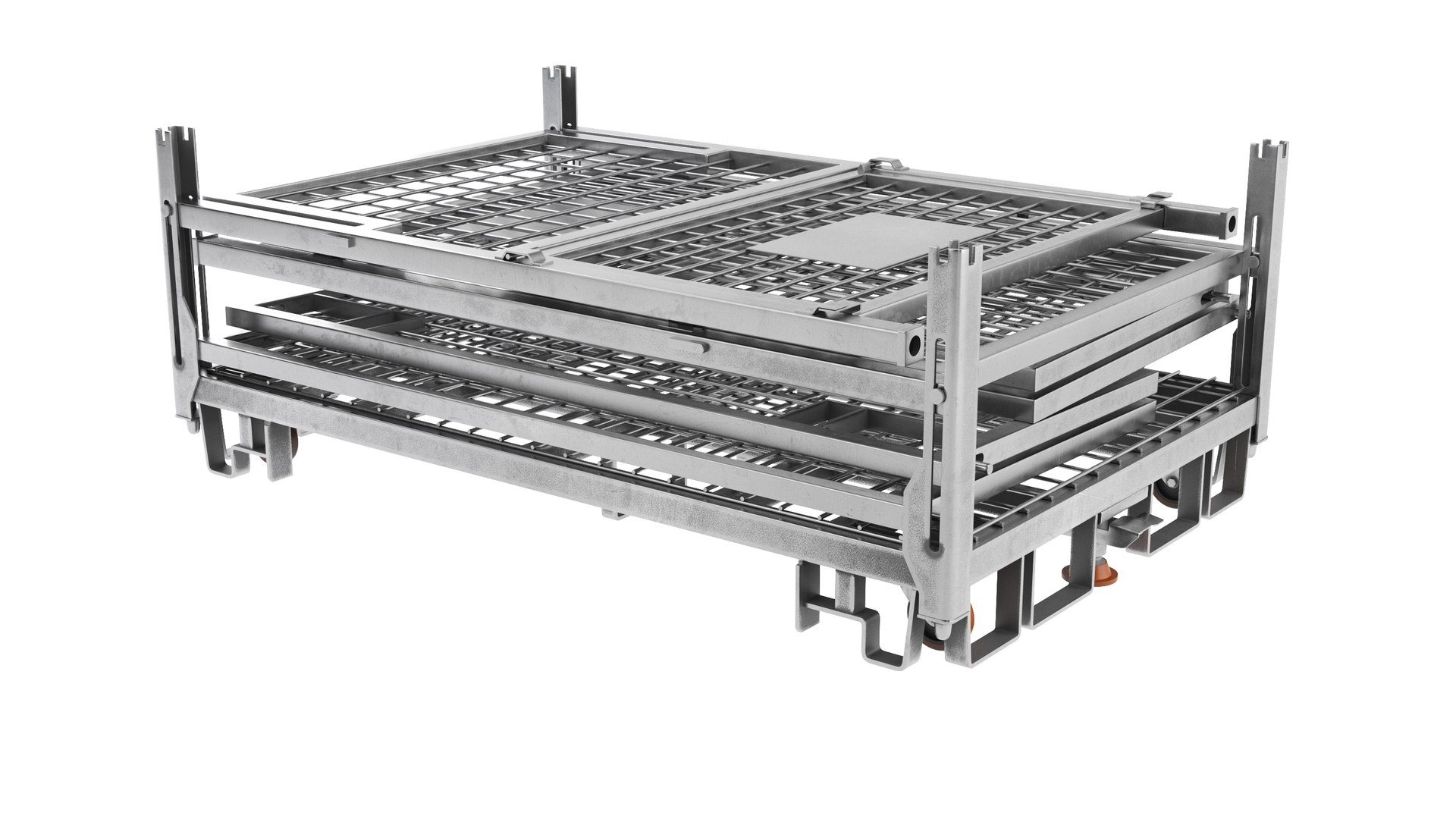 3D Stillage Cage Folded - TurboSquid 2229268