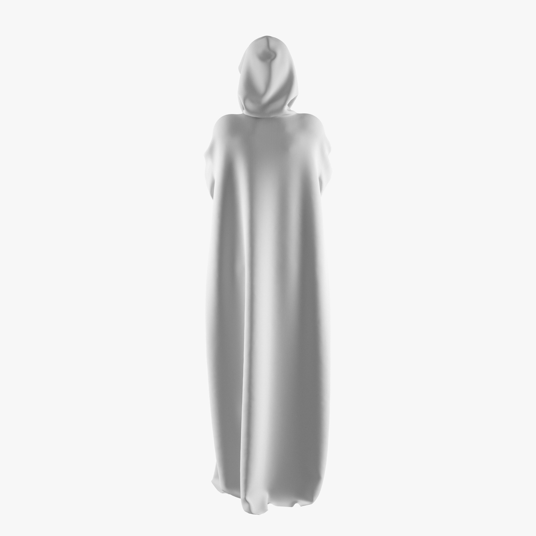 Cloak female model - TurboSquid 1793057