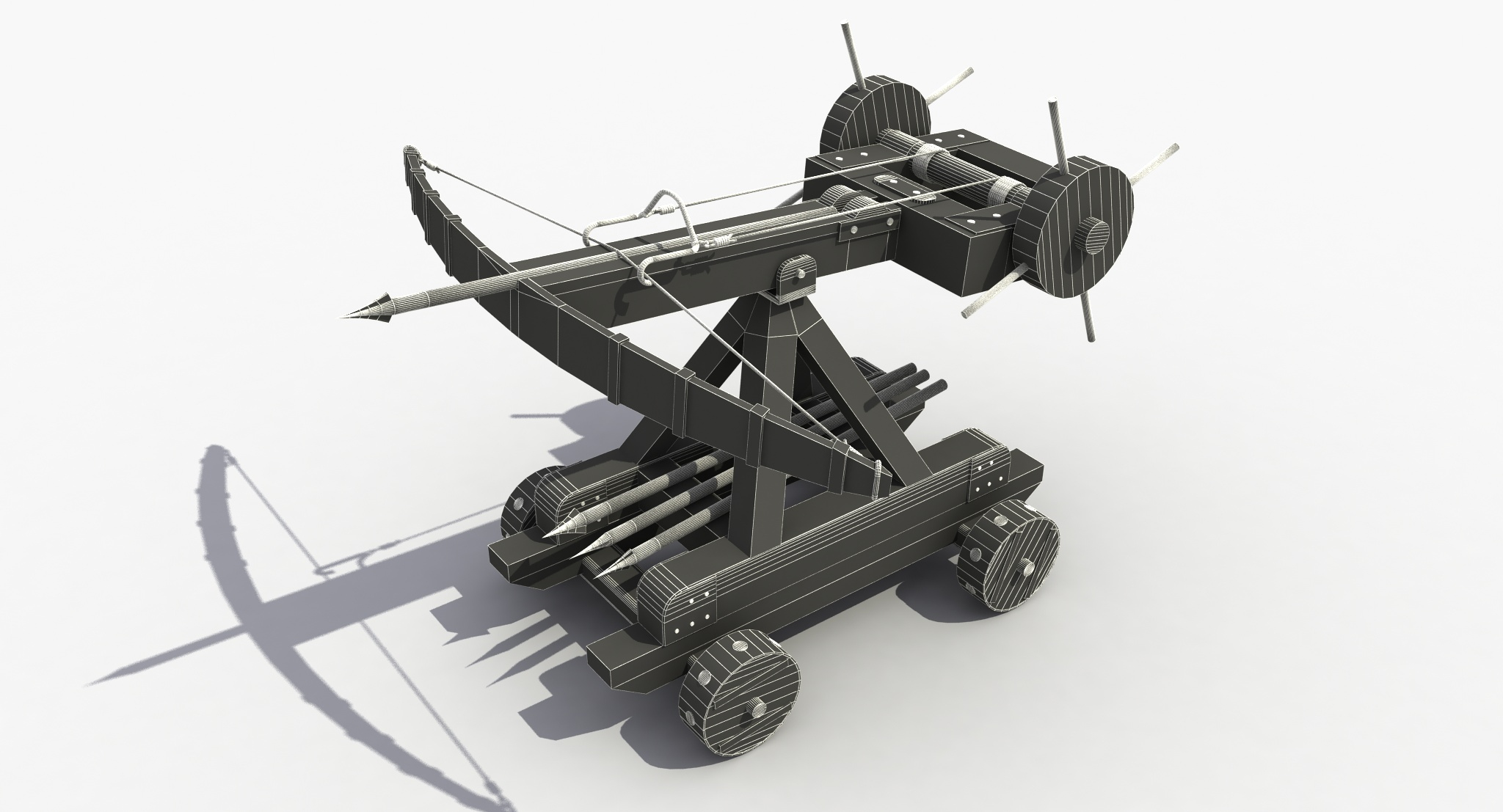 ballista modeled games 3d max
