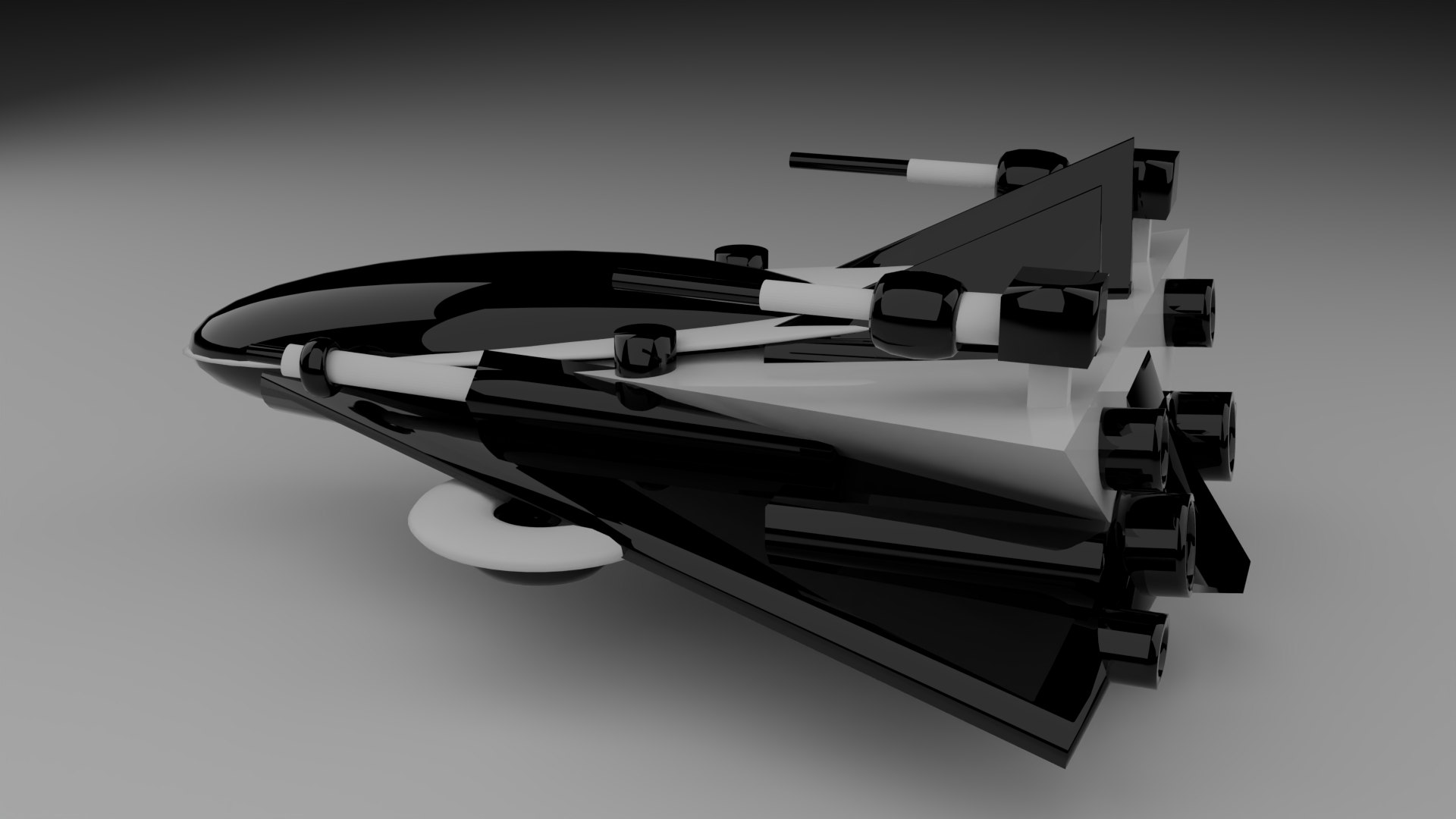 Sci-fi Spaceship Fighter Craft Model - TurboSquid 2237870