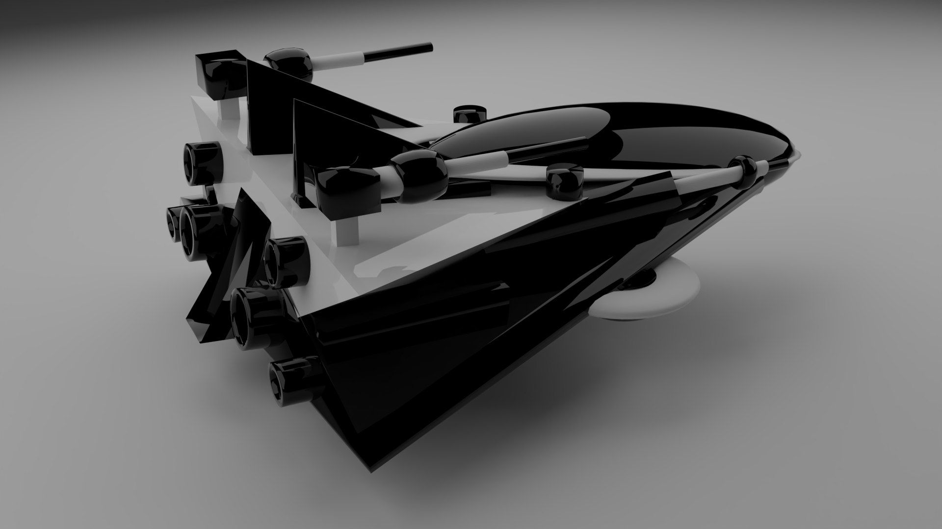 Sci-fi Spaceship Fighter Craft Model - TurboSquid 2237870