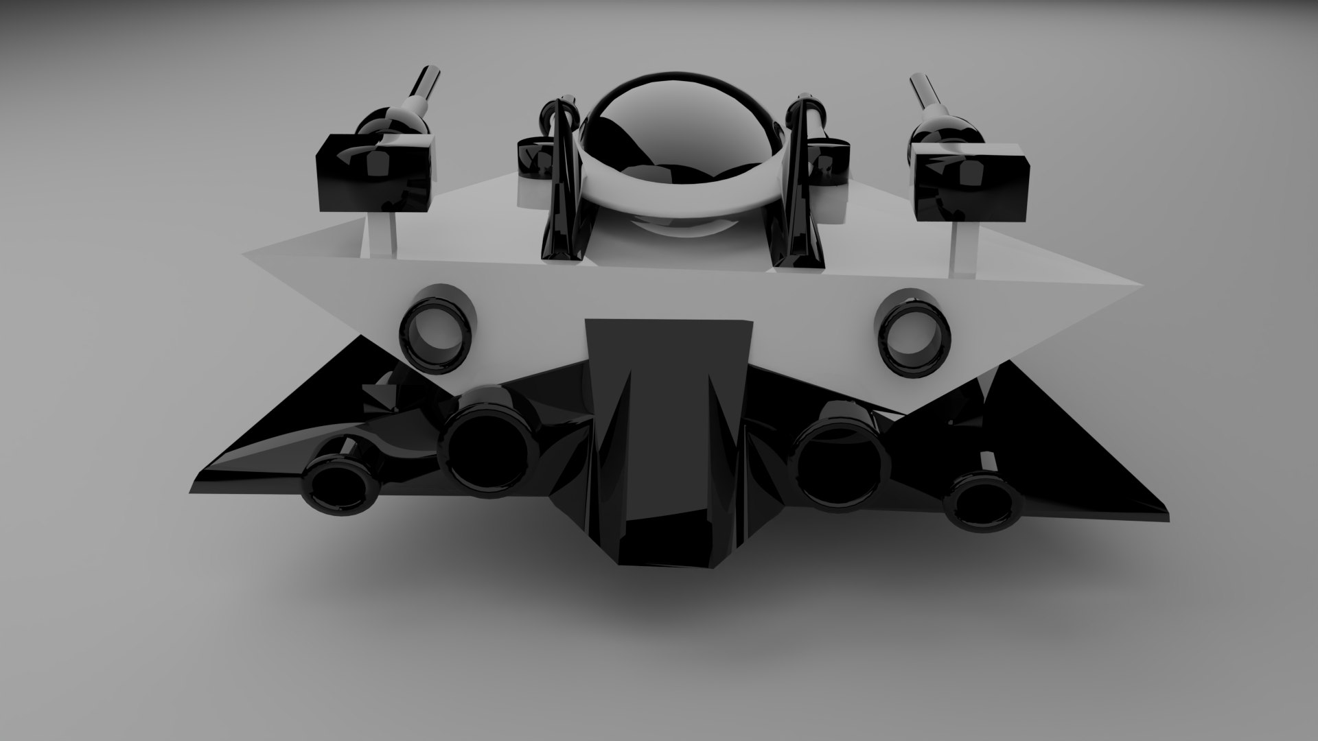 Sci-fi Spaceship Fighter Craft Model - TurboSquid 2237870