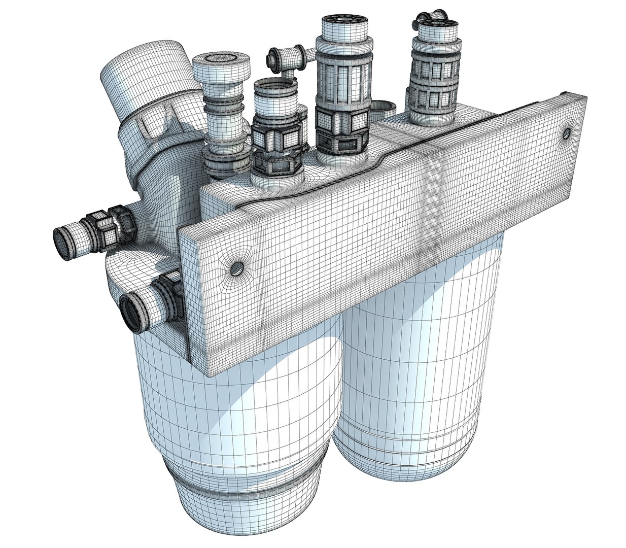 3D Fuel Oil Filter - TurboSquid 1172593