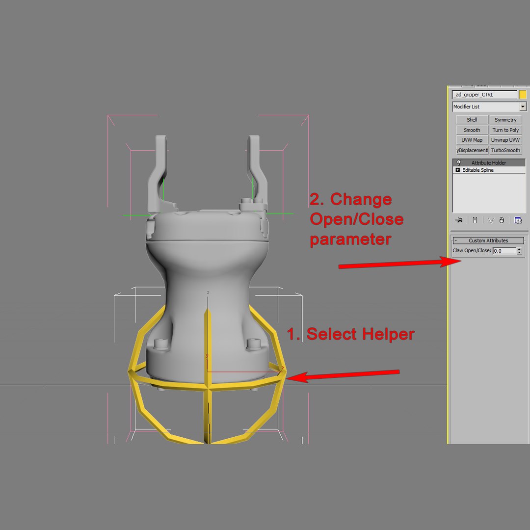 3D Adaptive Gripper - TurboSquid 1393097