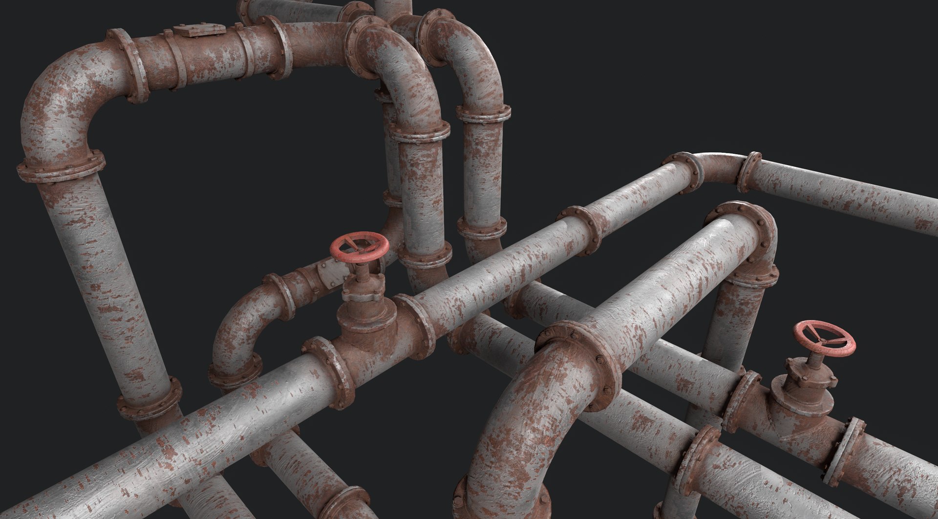 Modular pipes connectable 3D model - TurboSquid 1986134