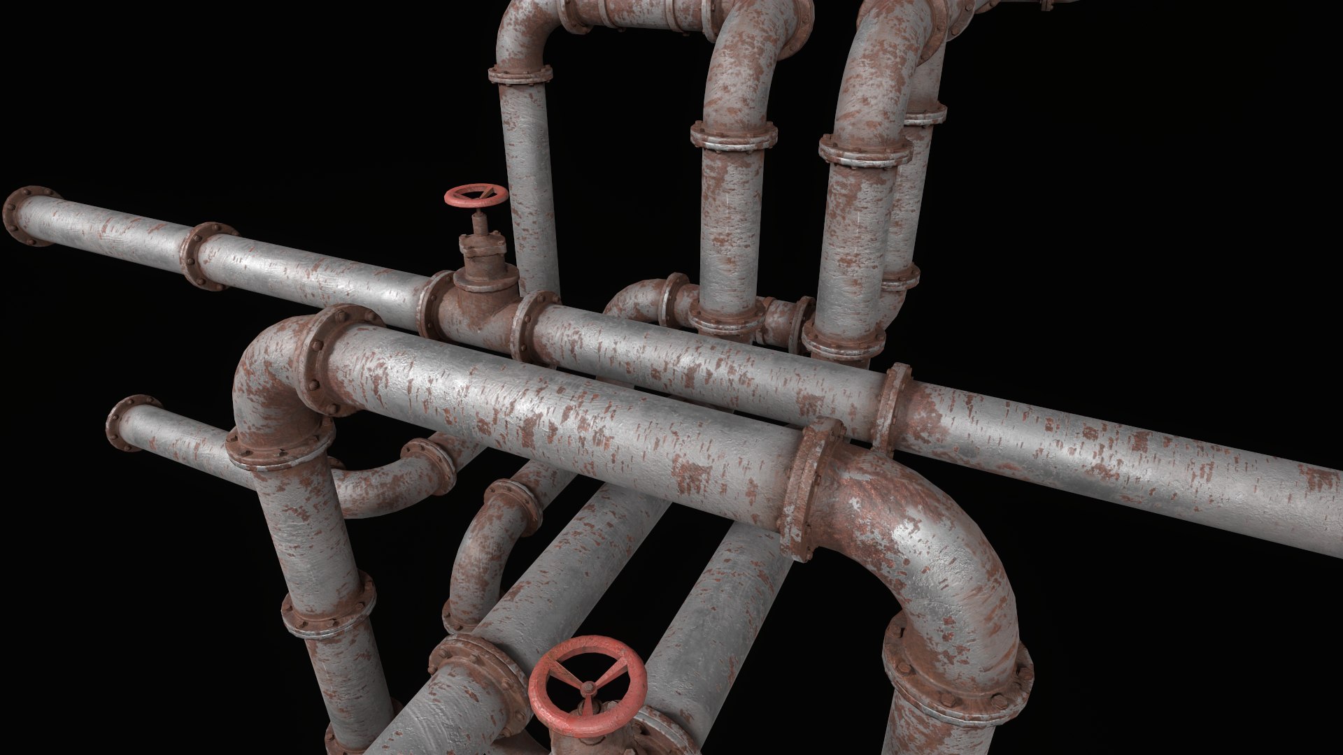 Modular pipes connectable 3D model - TurboSquid 1986134