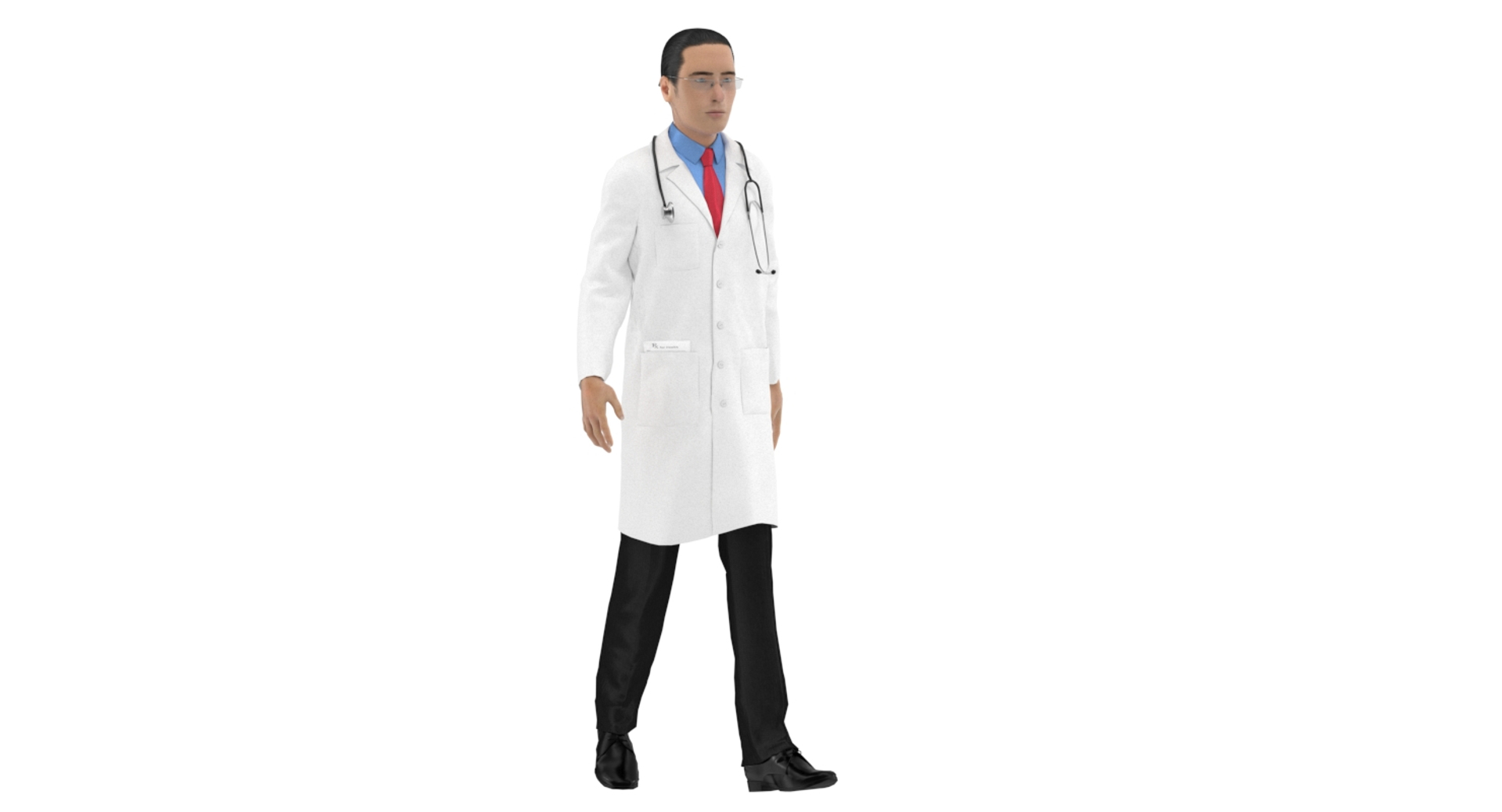 Realistic Doctor Rigged 3D Model - TurboSquid 1293749