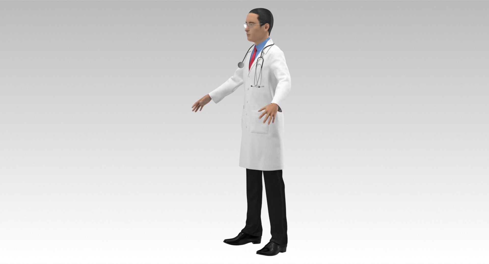 Realistic Doctor Rigged 3D Model - TurboSquid 1293749