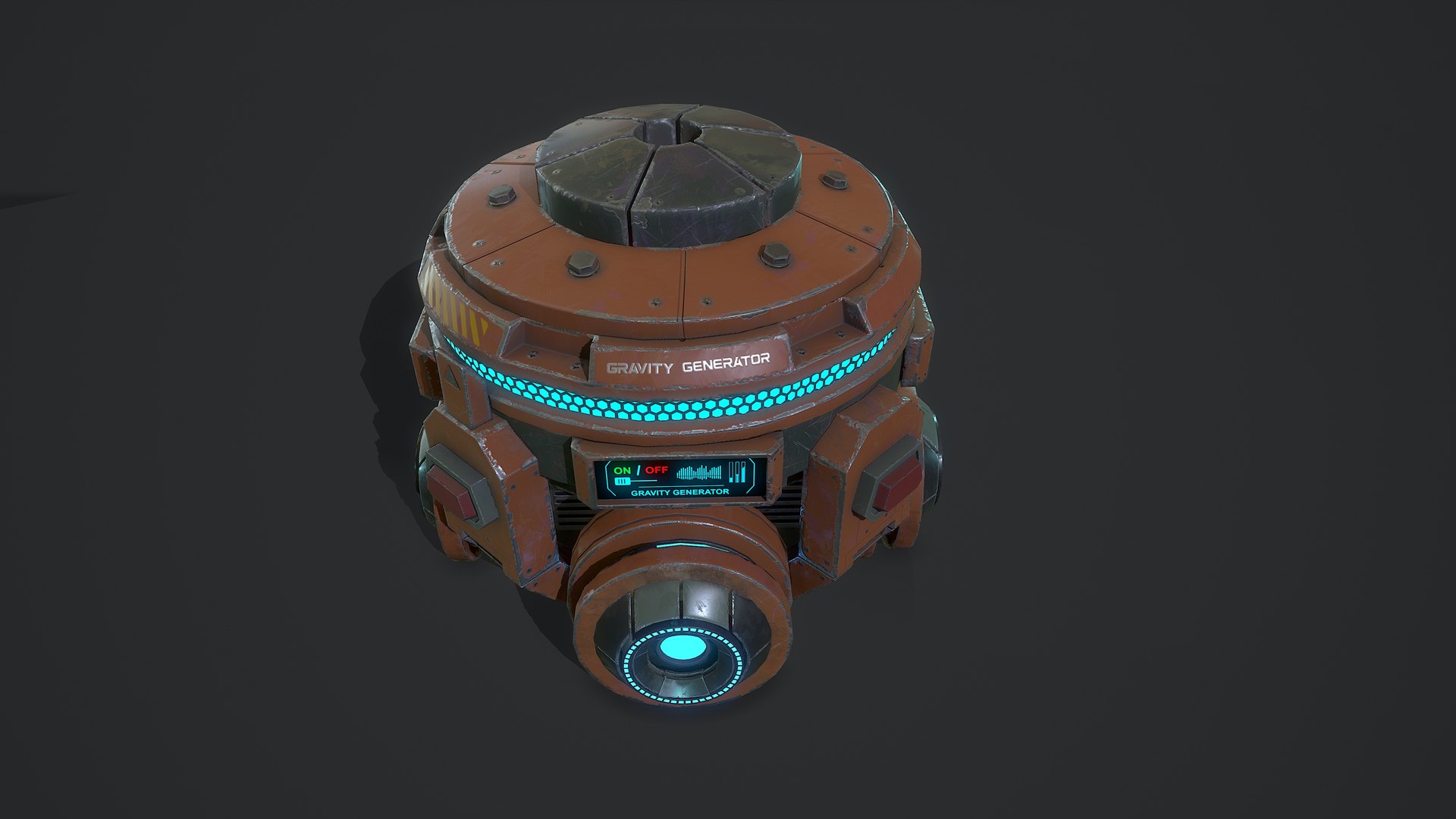 3D Model Gravity Generator - TurboSquid 1955982