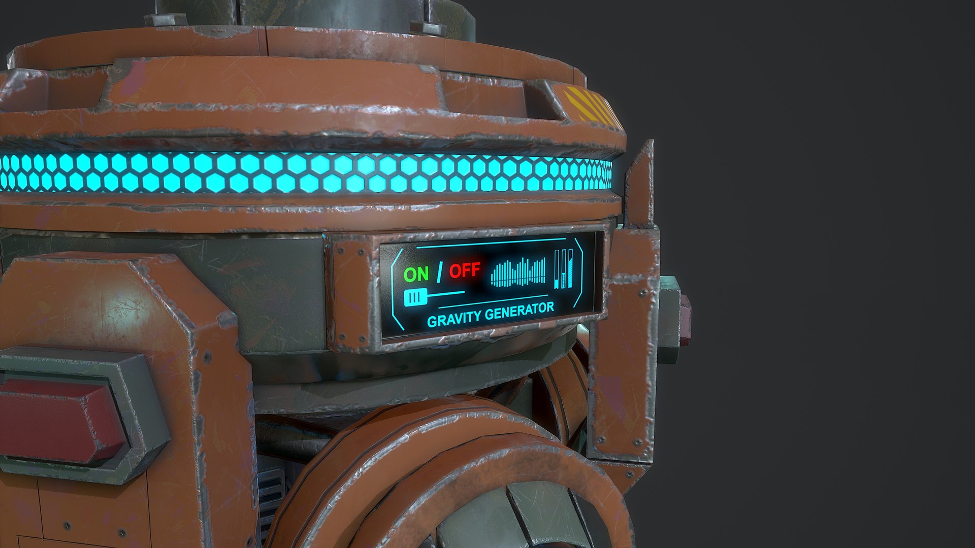 3D Model Gravity Generator - TurboSquid 1955982