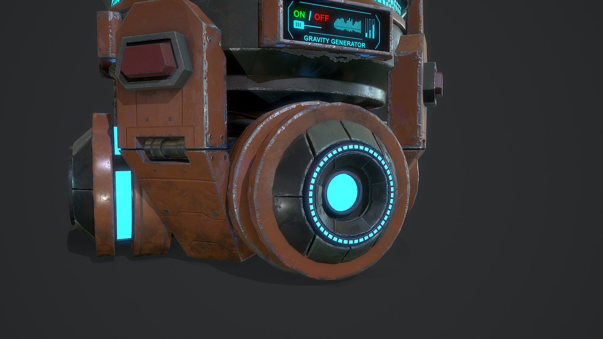 3D Model Gravity Generator - TurboSquid 1955982