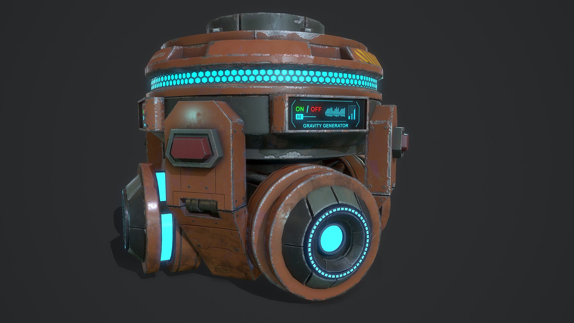 3D Model Gravity Generator - TurboSquid 1955982