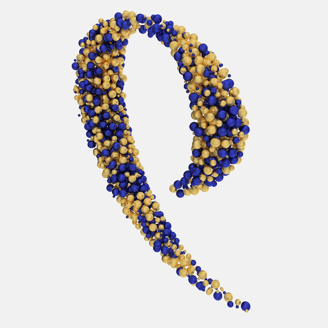 Calligraphic digit 9 number 3D - TurboSquid 1396168