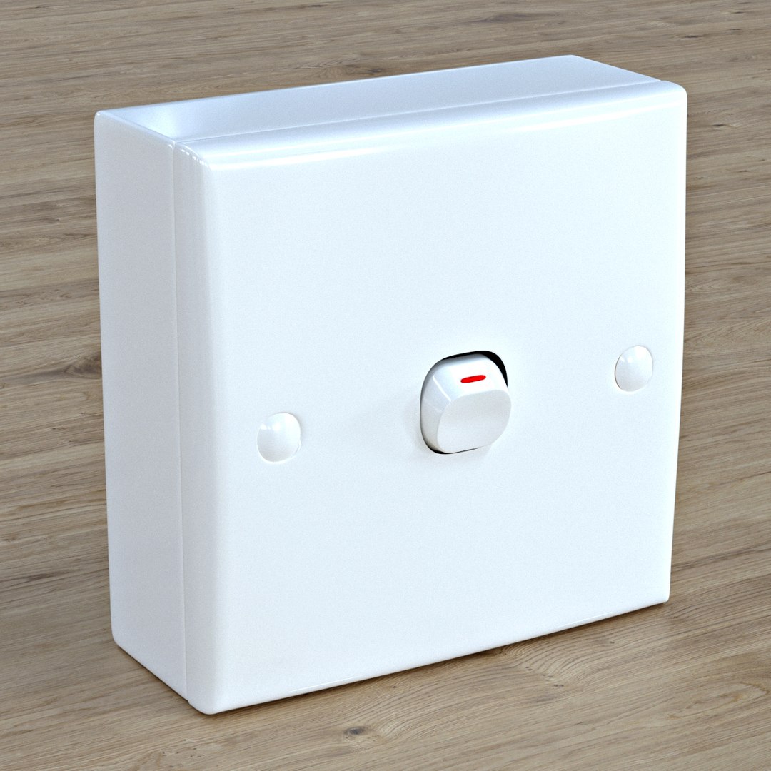 3D Model Light Switch - TurboSquid 1179064