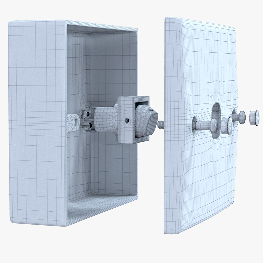 3D Model Light Switch - TurboSquid 1179064