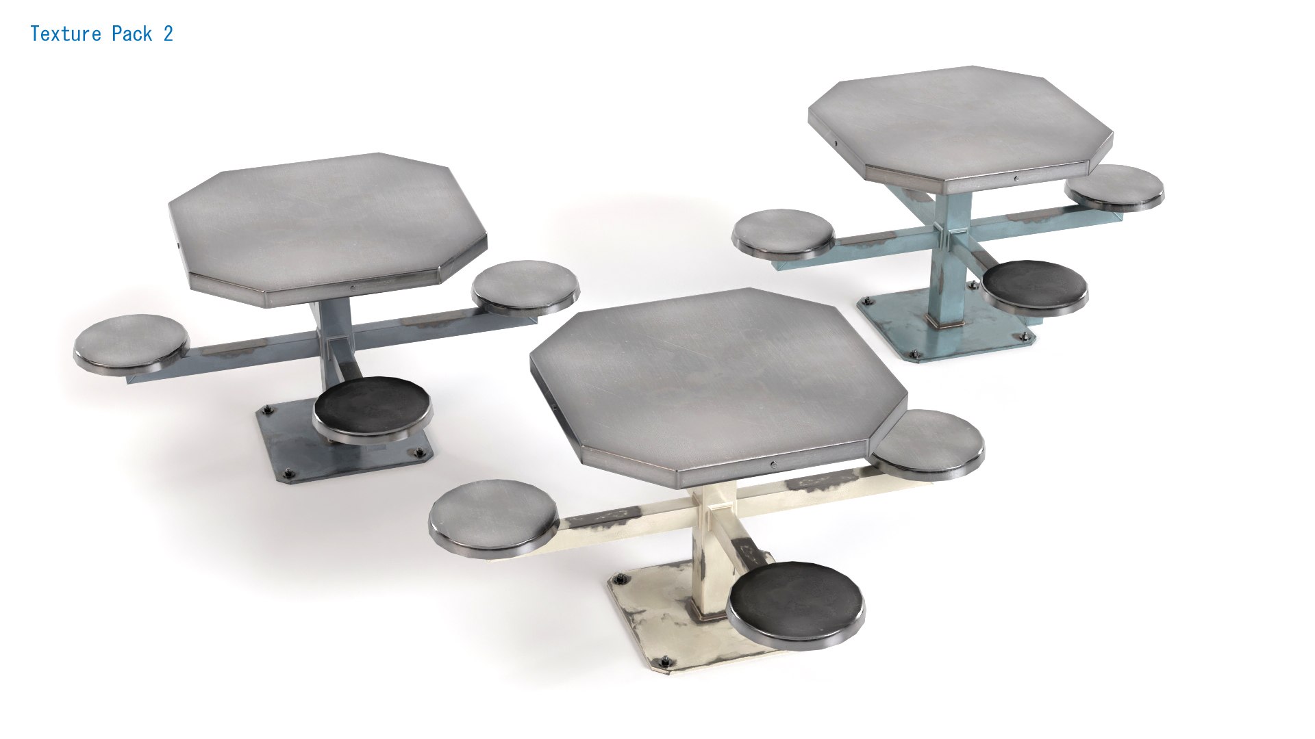 Prison Cafeteria Table 3D - TurboSquid 1299092