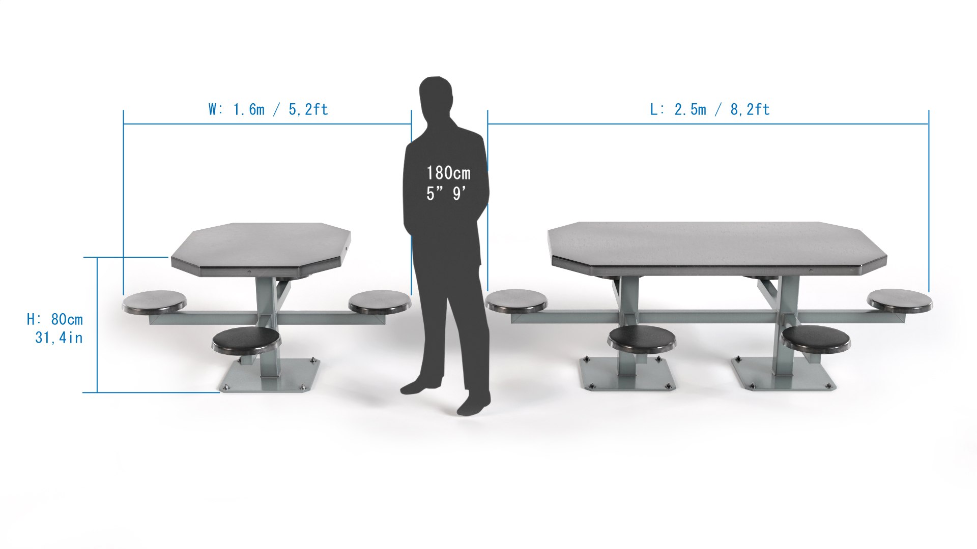 Prison Cafeteria Table 3D - TurboSquid 1299092