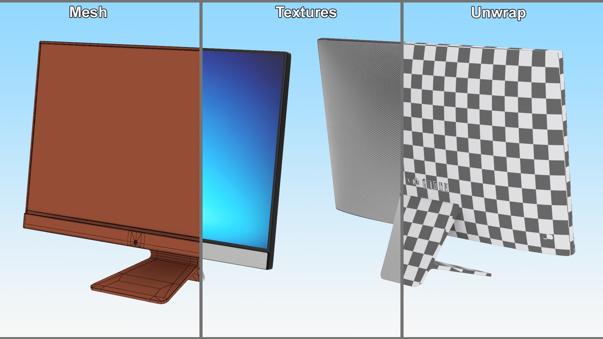 Modern Desktop Monoblock 3D Model - TurboSquid 2376381