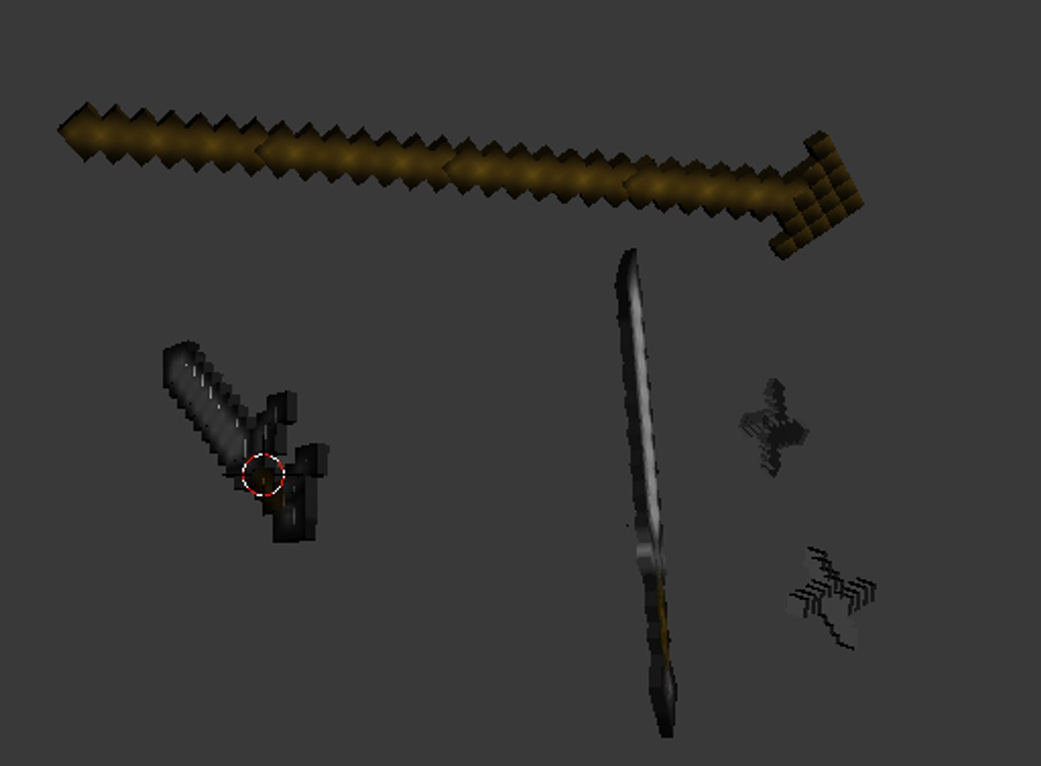 Minecraft Spartan Ninja Weapons Blend Free