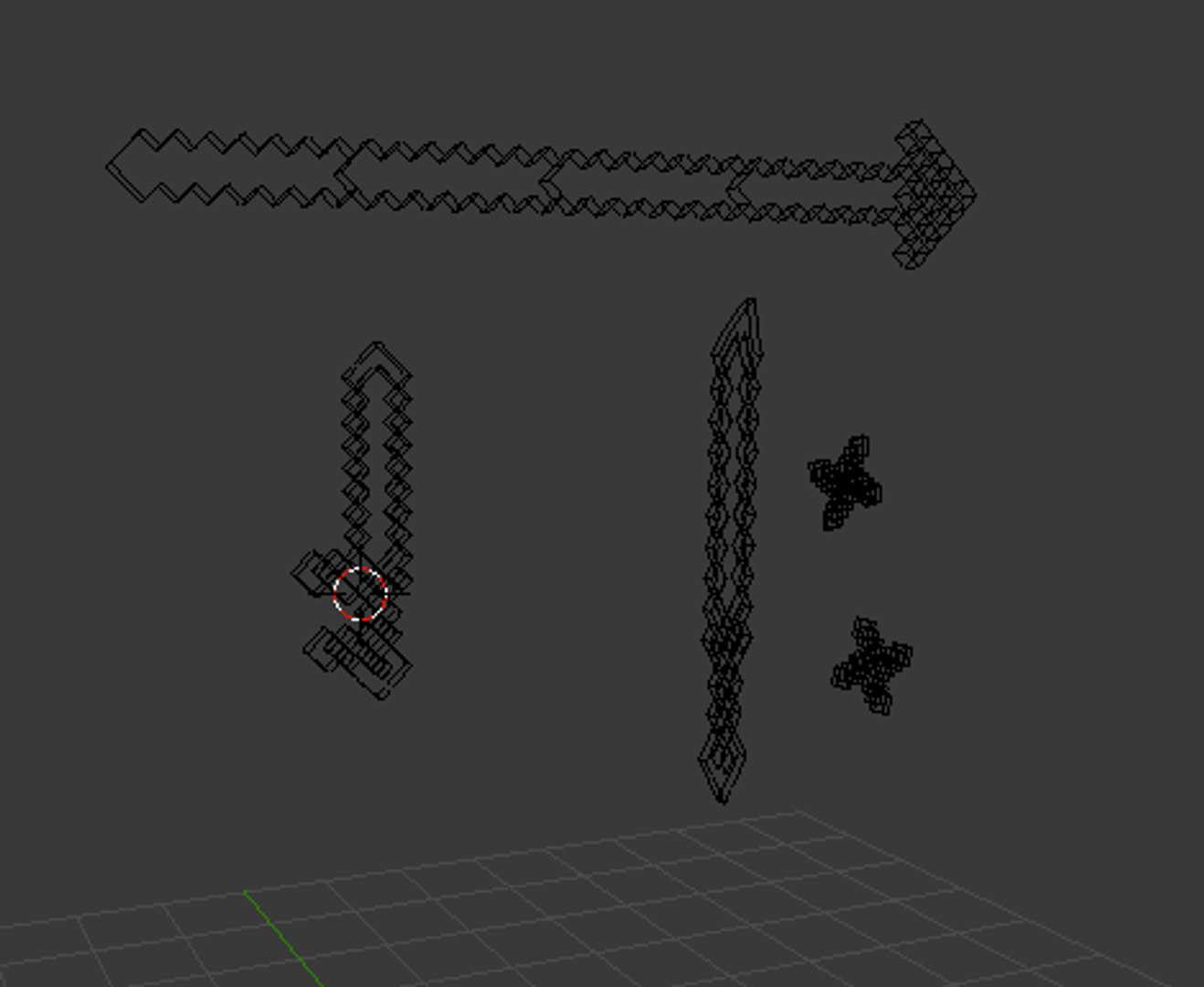 Minecraft Spartan Ninja Weapons Blend Free