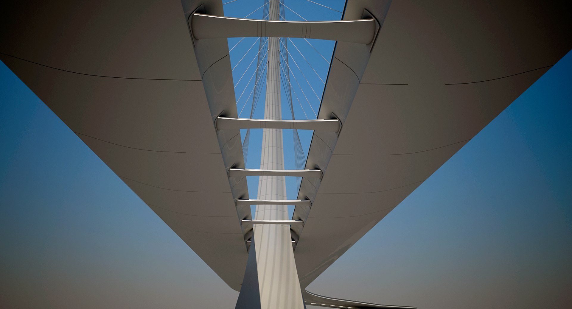 3D Modern Bridge Architecture Model - TurboSquid 1171820