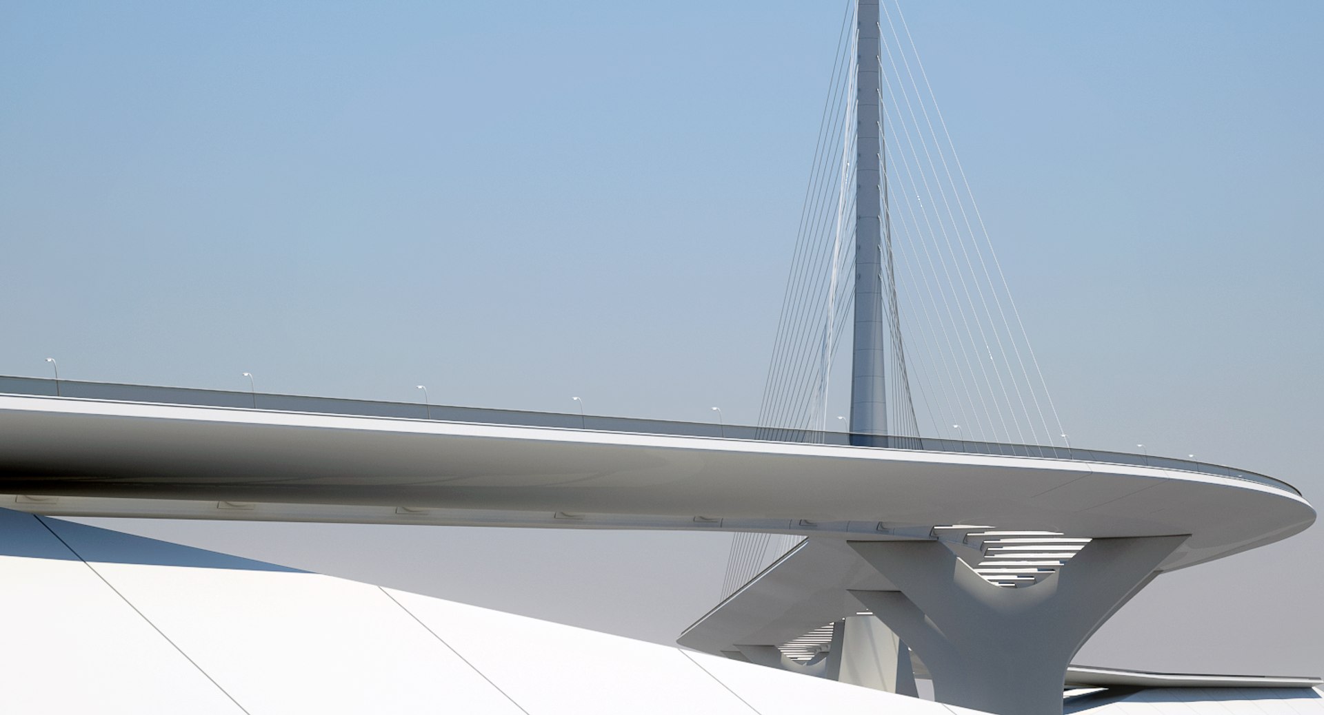 3D Modern Bridge Architecture Model - TurboSquid 1171820