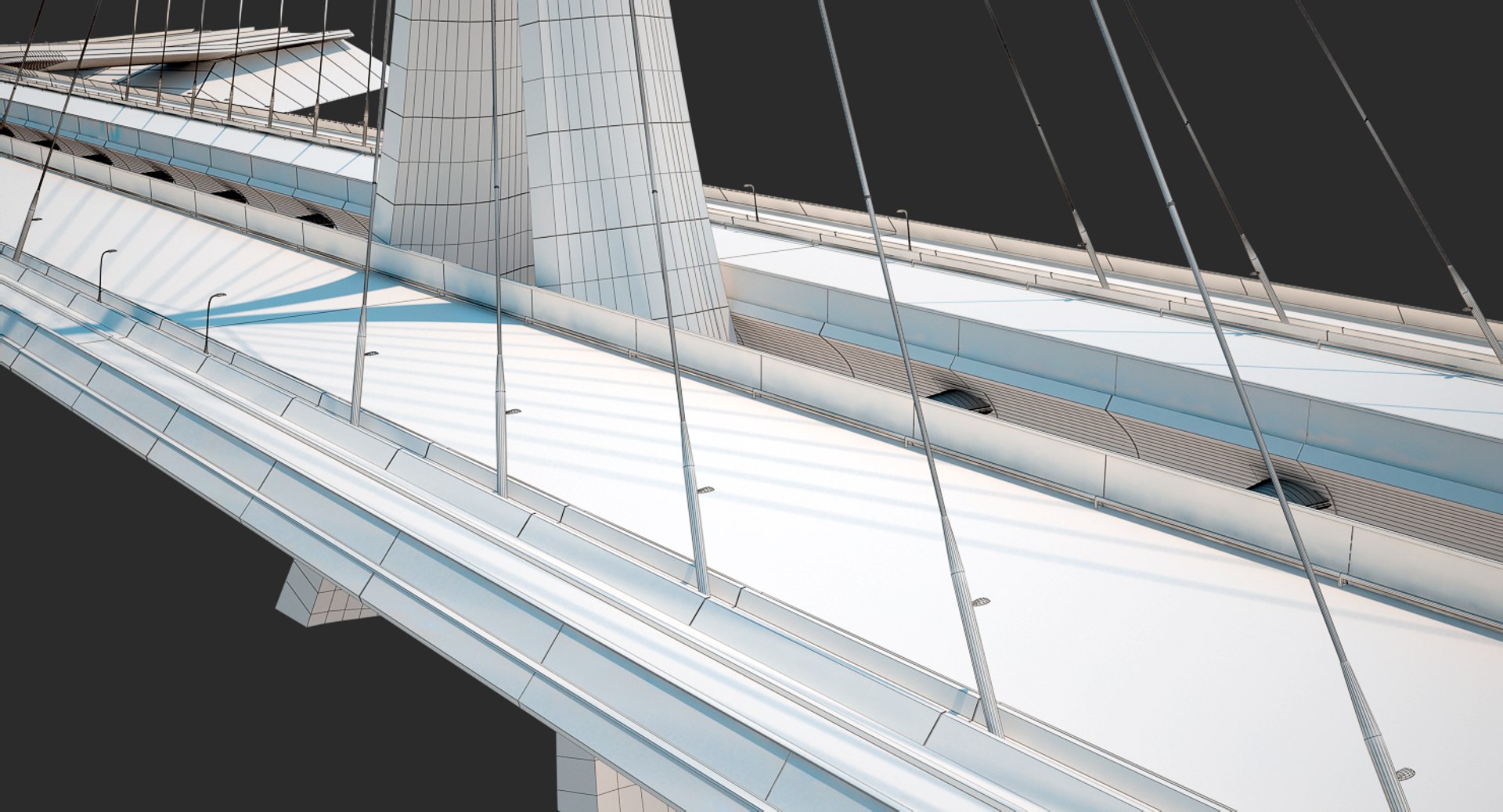 3D Modern Bridge Architecture Model - TurboSquid 1171820