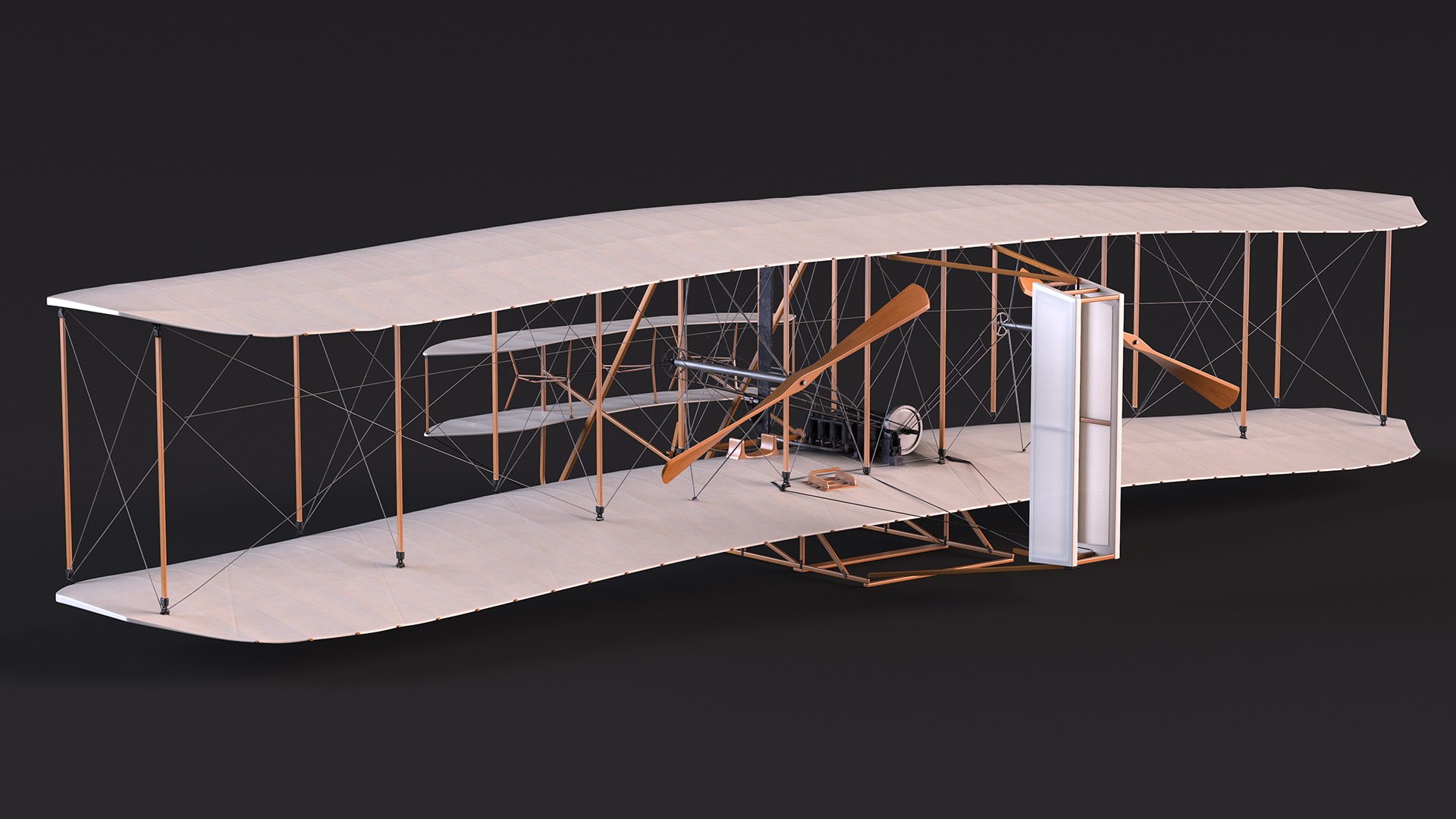 Wright Flyer 3D Model - TurboSquid 2151616