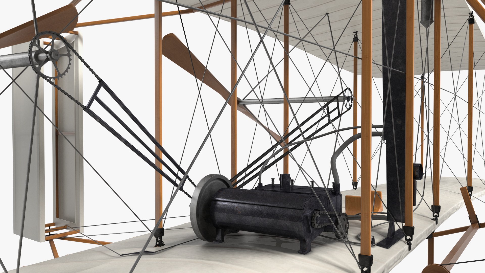 Wright Flyer 3D Model - TurboSquid 2151616