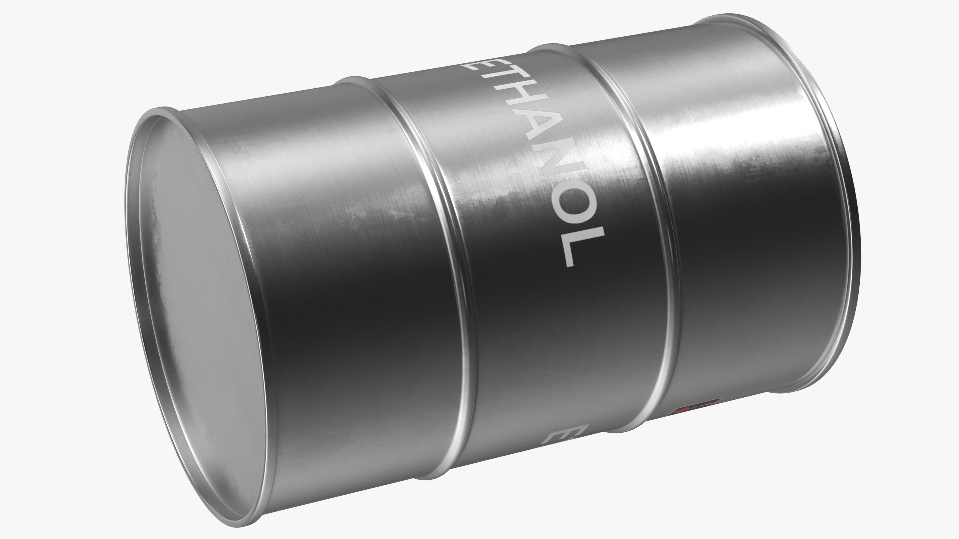 3D Ethanol Metal Barrel - TurboSquid 1702736