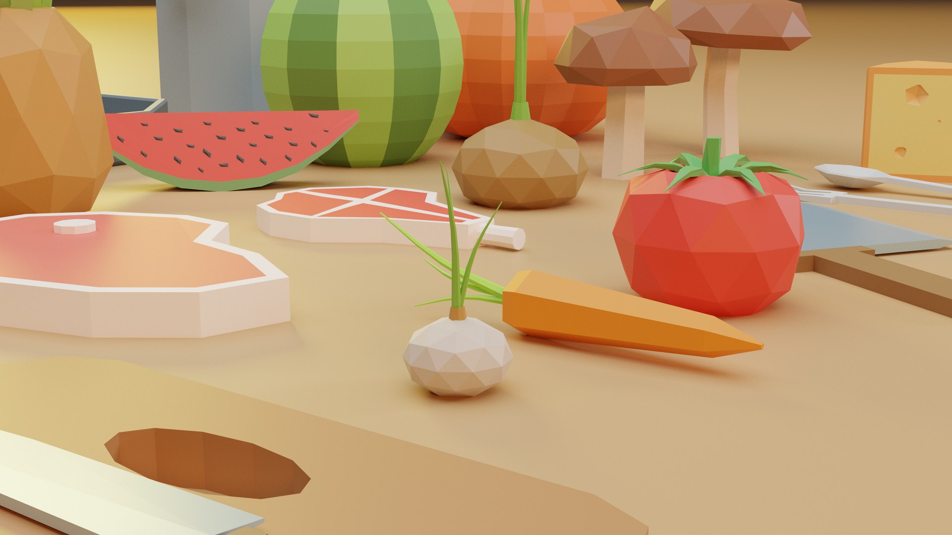 3D Pack Food - TurboSquid 1481737