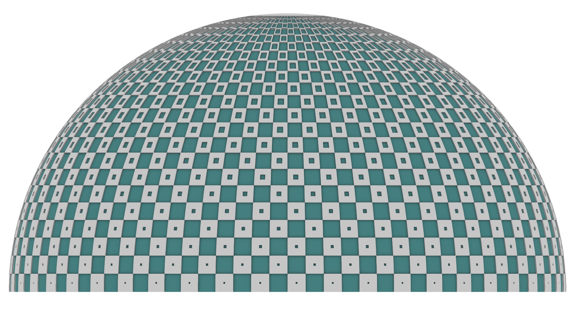 Parametric Square Pattern Dome 3D Model - TurboSquid 2345243