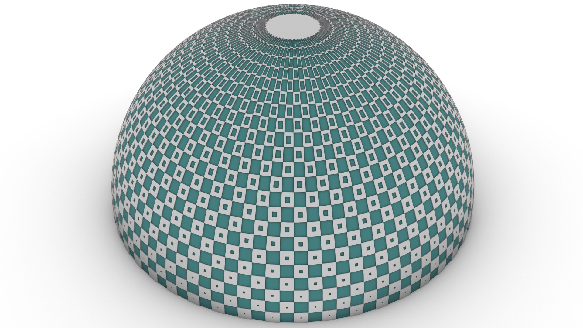 Parametric Square Pattern Dome 3D Model - TurboSquid 2345243