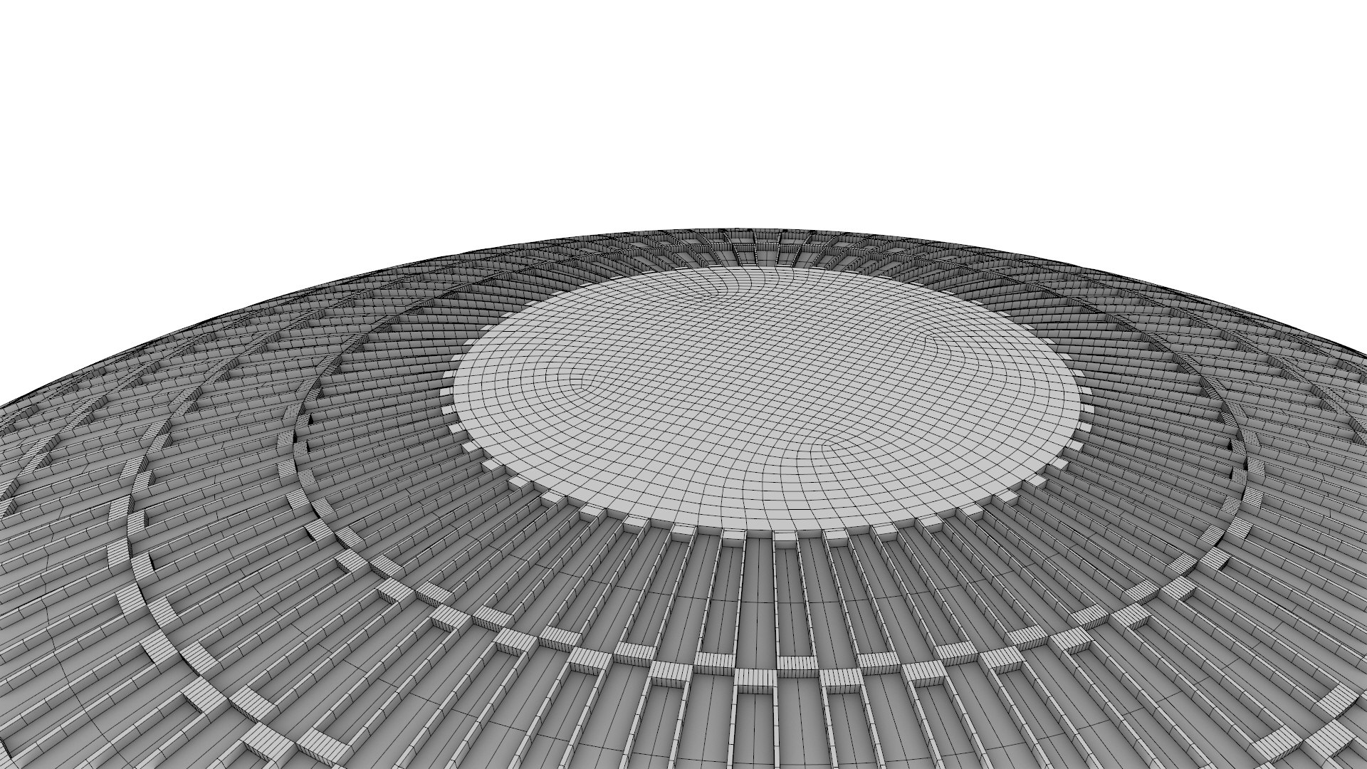 Parametric Square Pattern Dome 3D Model - TurboSquid 2345243
