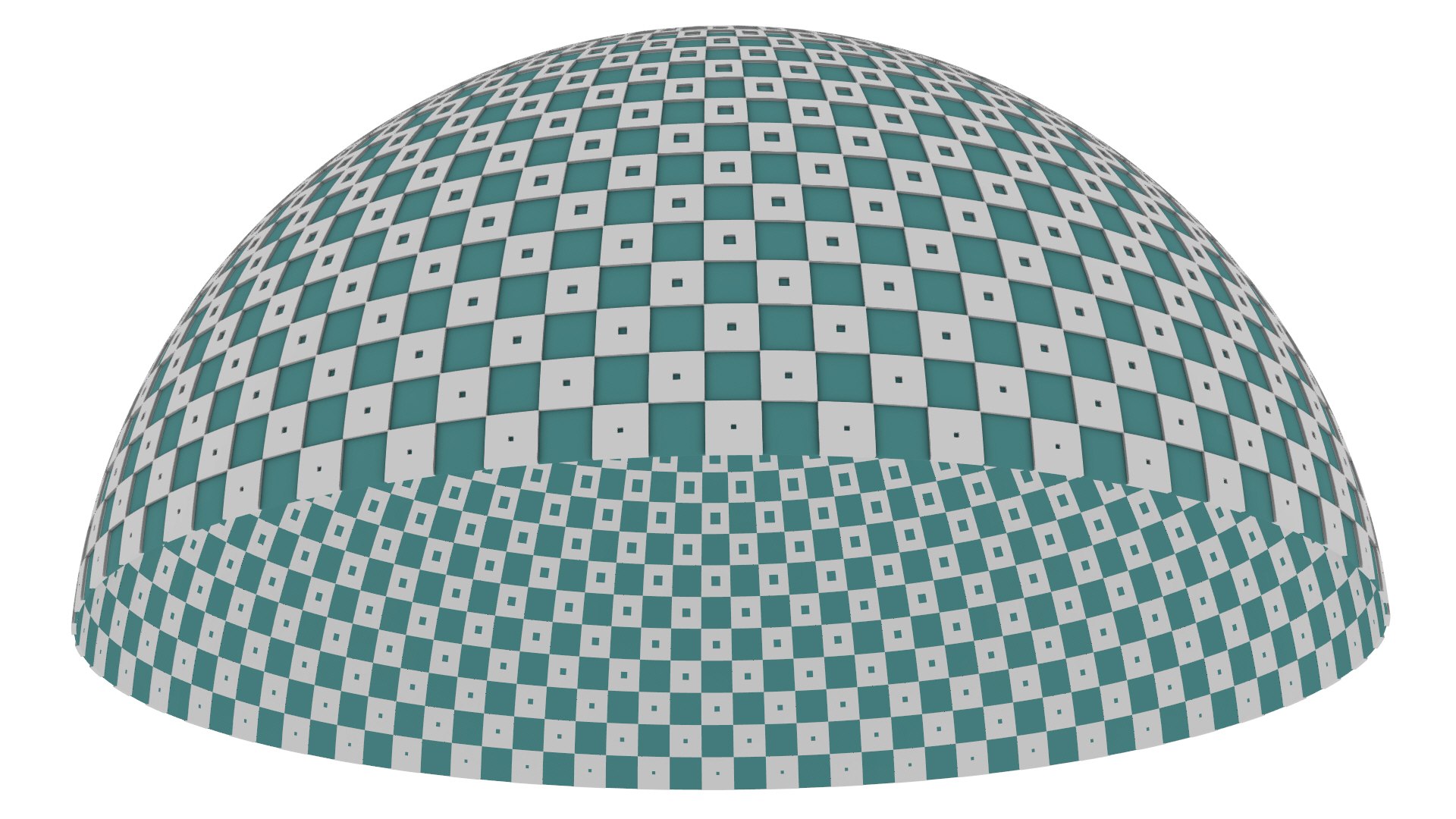 Parametric Square Pattern Dome 3D Model - TurboSquid 2345243