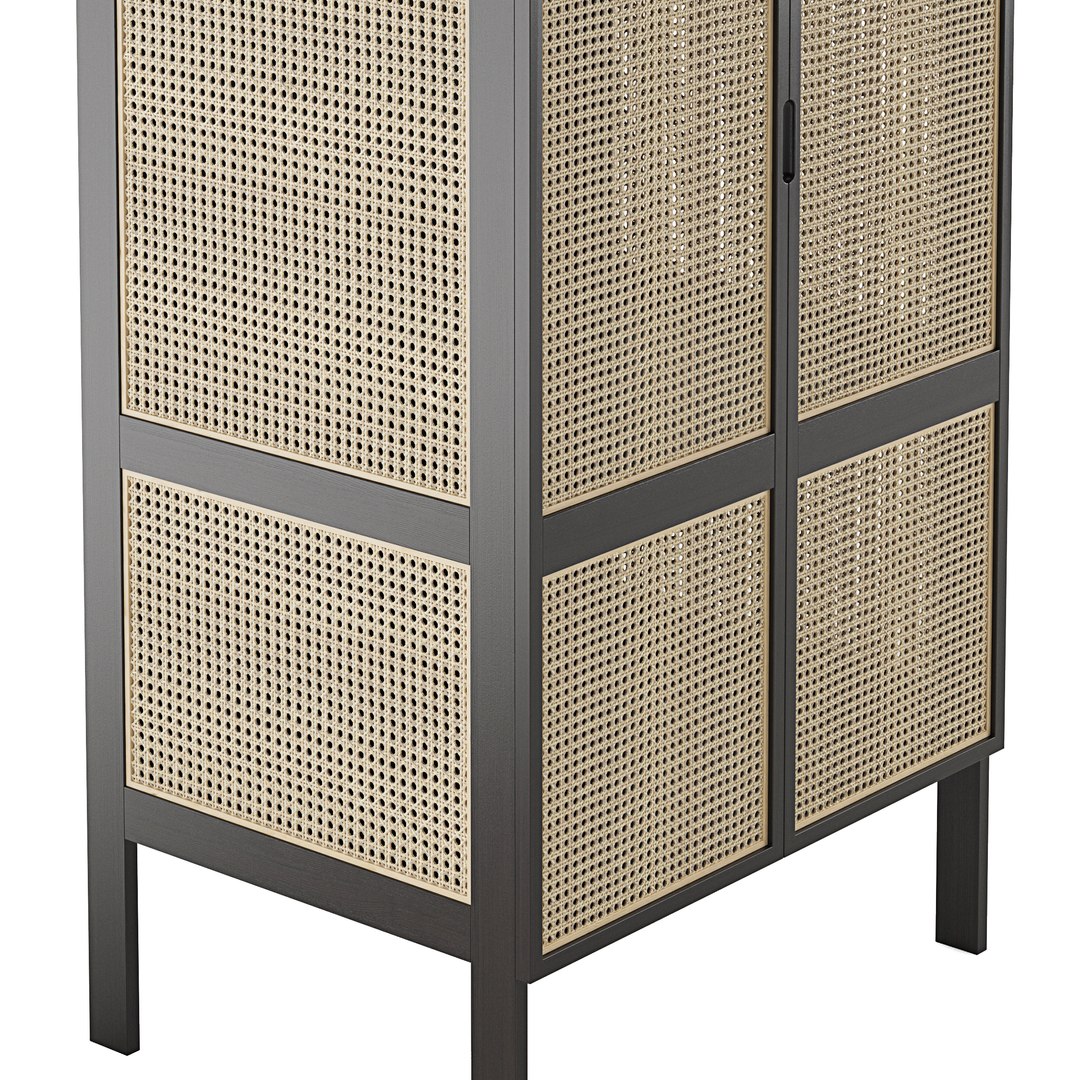 Cane Wardrobe 02 3D Model - TurboSquid 1726409