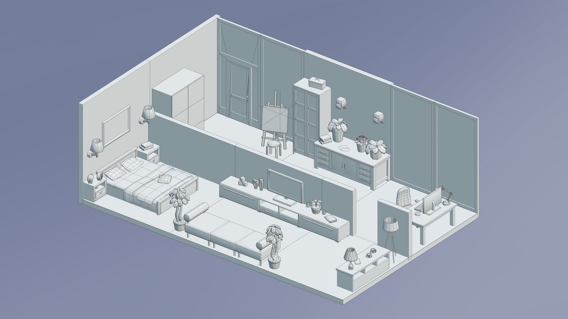 3D Room 43 - TurboSquid 2151796