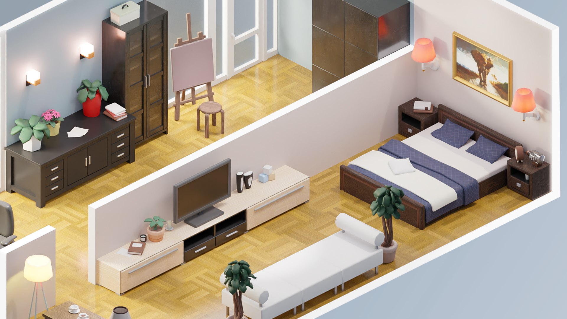 3D Room 43 - TurboSquid 2151796