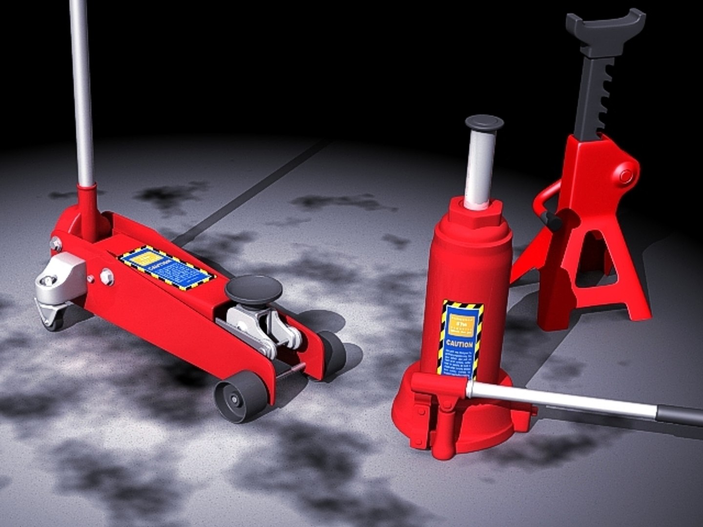 3ds Max Jack Set Stand
