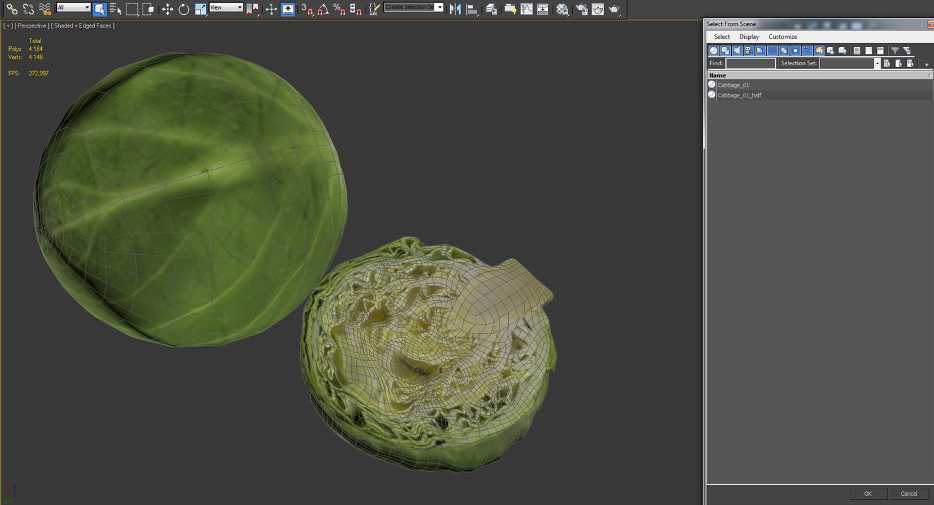 3D cabbage realistic - TurboSquid 1166875
