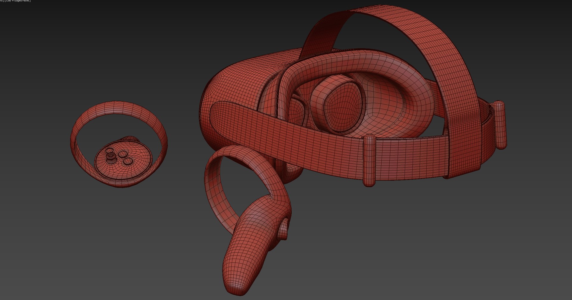 Oculus Quest 2 VR Headset 3D model - TurboSquid 1898010