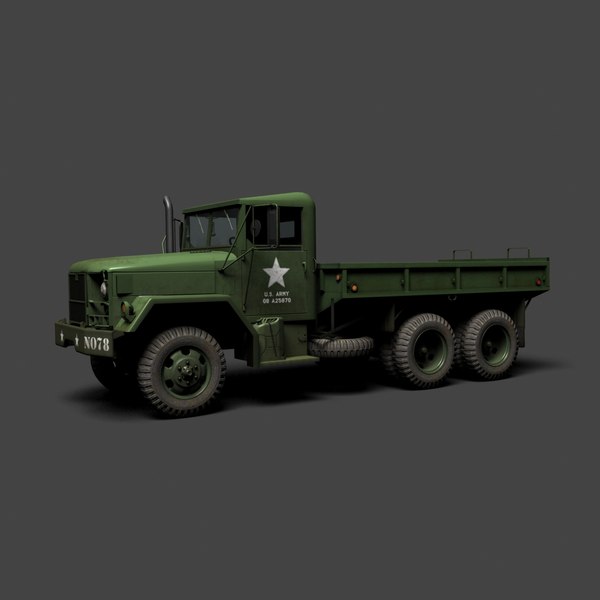 트럭 M35 3D 모델 - TurboSquid 768478
