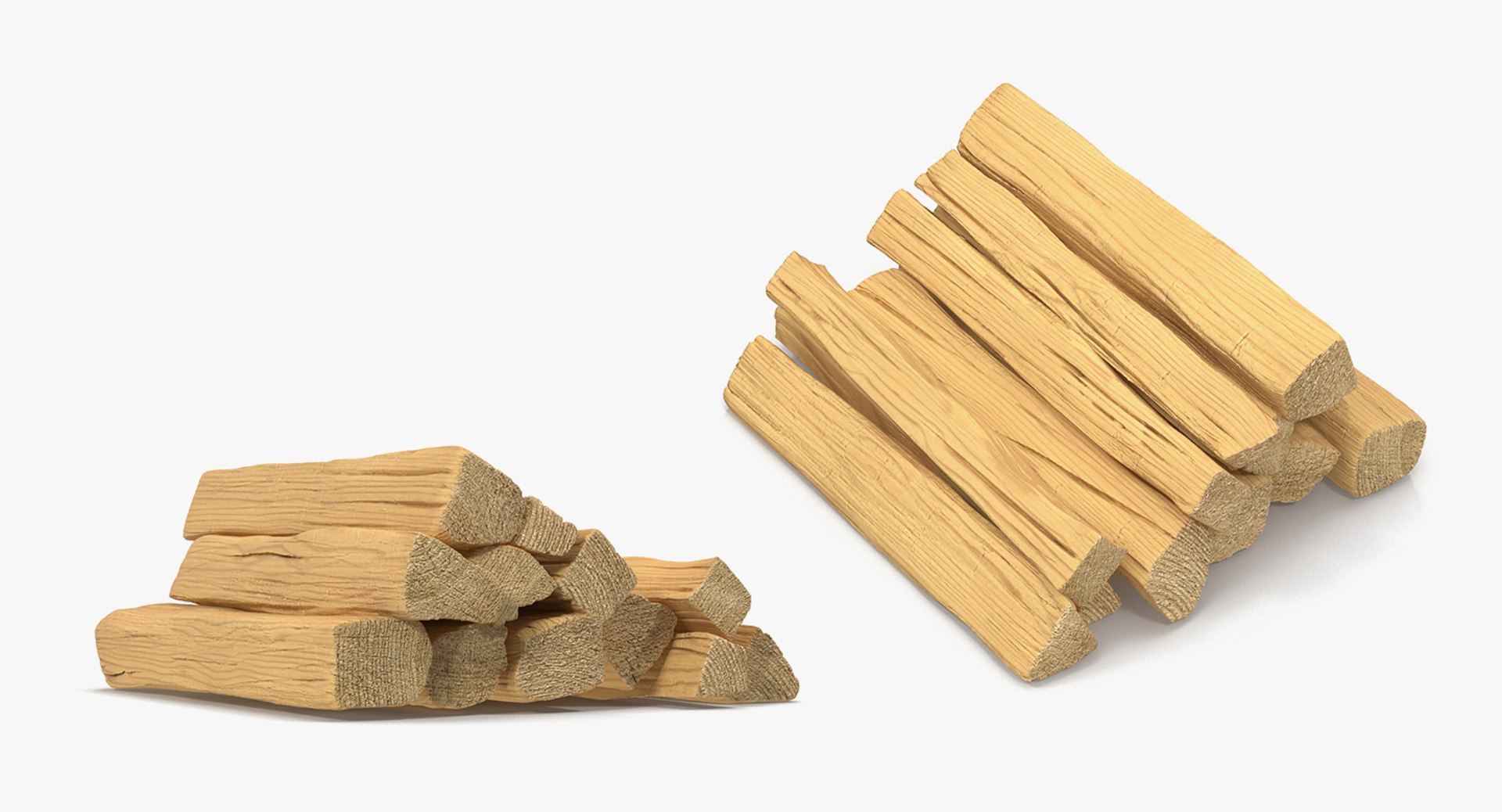 3D timber wood planks - TurboSquid 1350041