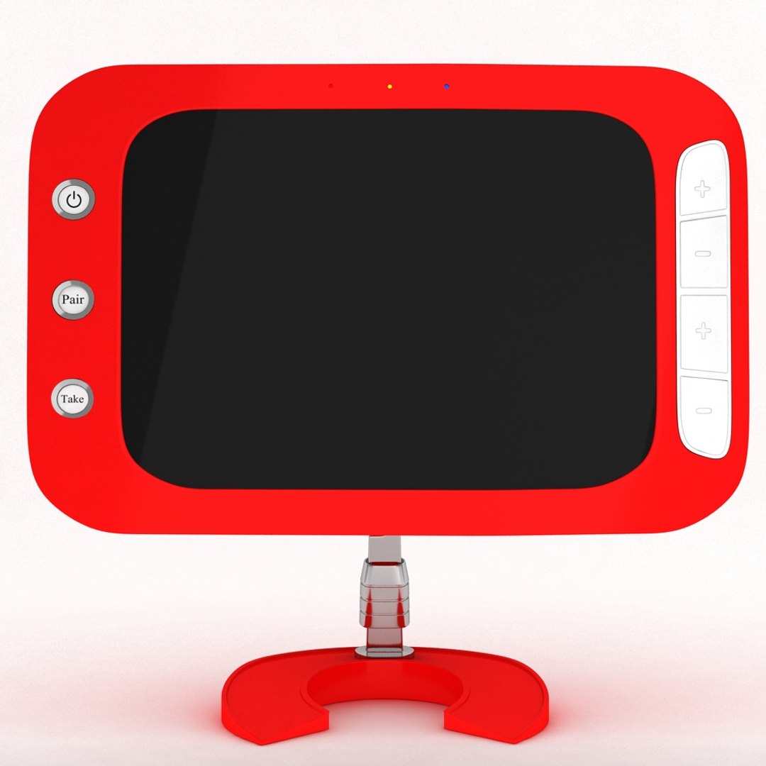 3d Model Lcd Monitor