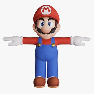 Free 3D Mario Models | TurboSquid