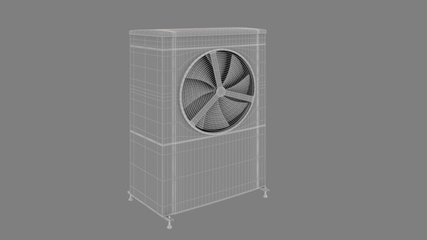 Heat pump 3D model - TurboSquid 1683354