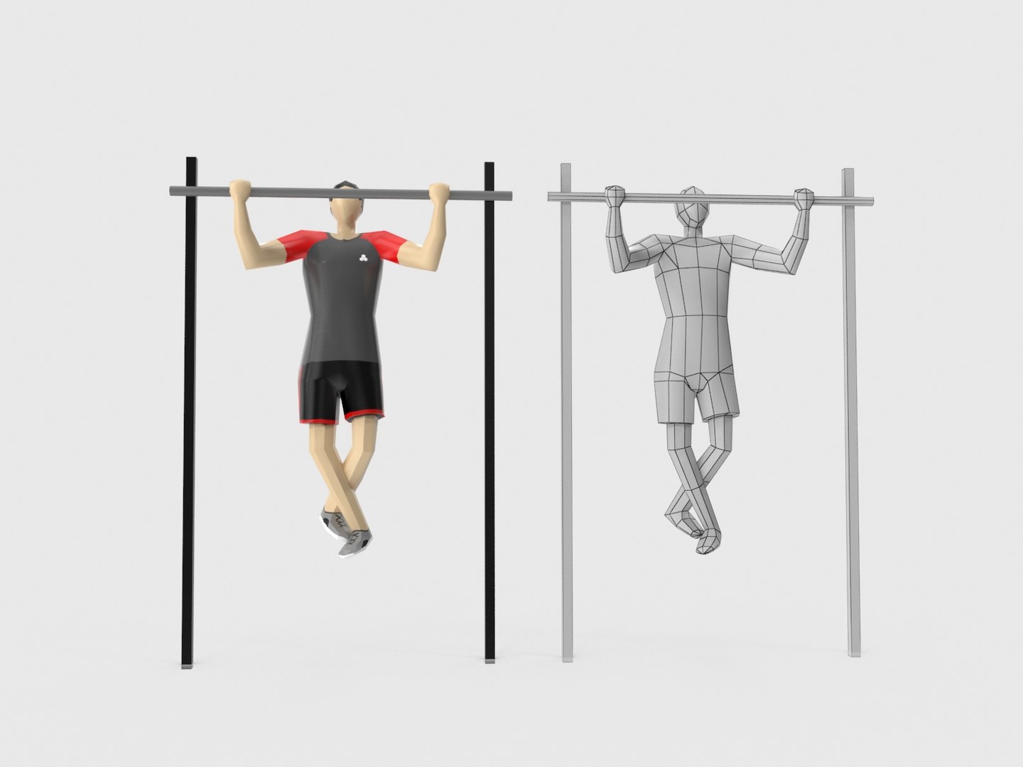 People Gym Fitness 3D - TurboSquid 1568390