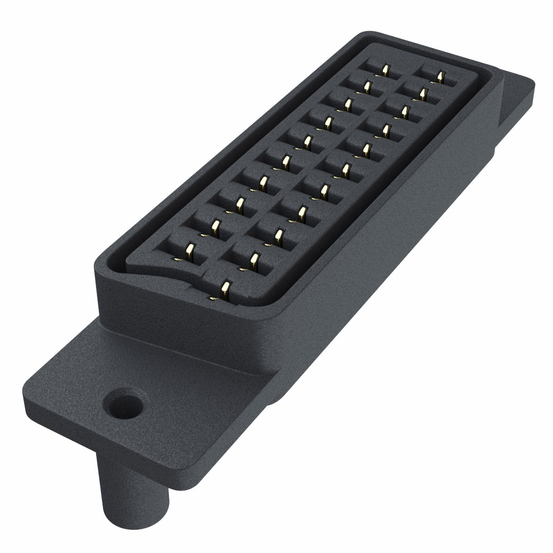 3d Obj Scart Connectors